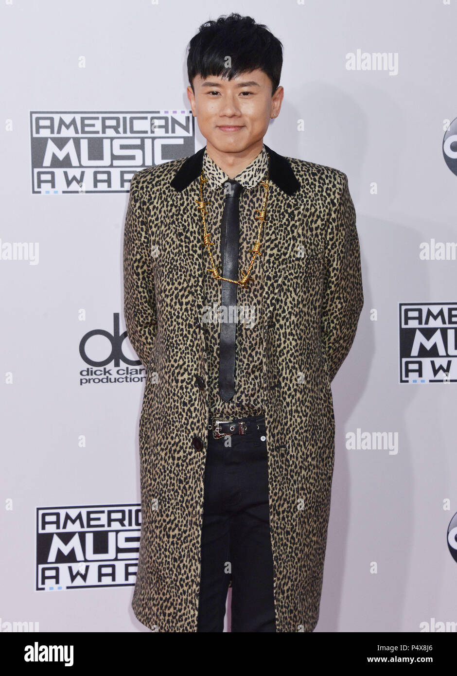 Zhang Jie - Jason Zhang 004 at the 2014 American Music Awards arrival ...
