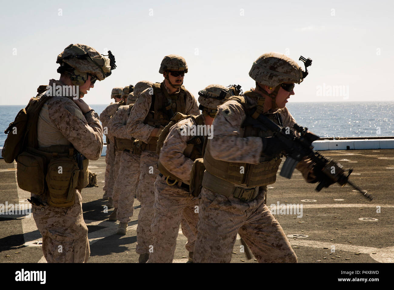 Marines assigned to Light Armored Reconnaissance Company, Battalion ...