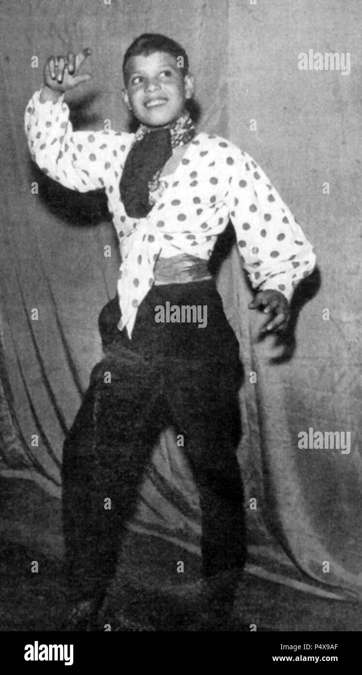 José Monge, en el año 1962, con la compañía de Pepe Barrera Stock Photo ...