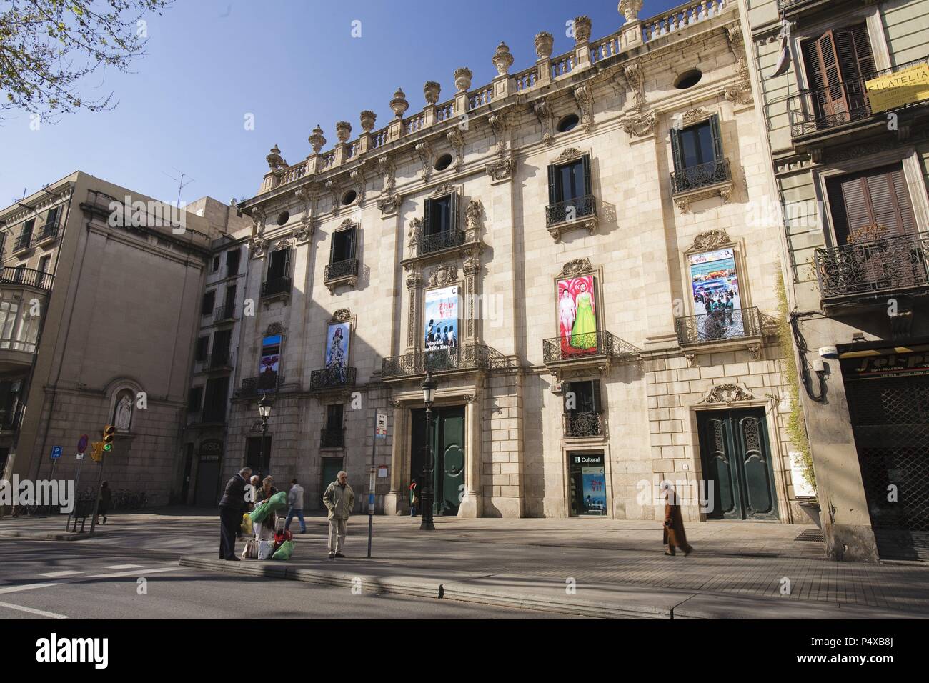 Palacio virreina hi-res stock photography and images - Alamy