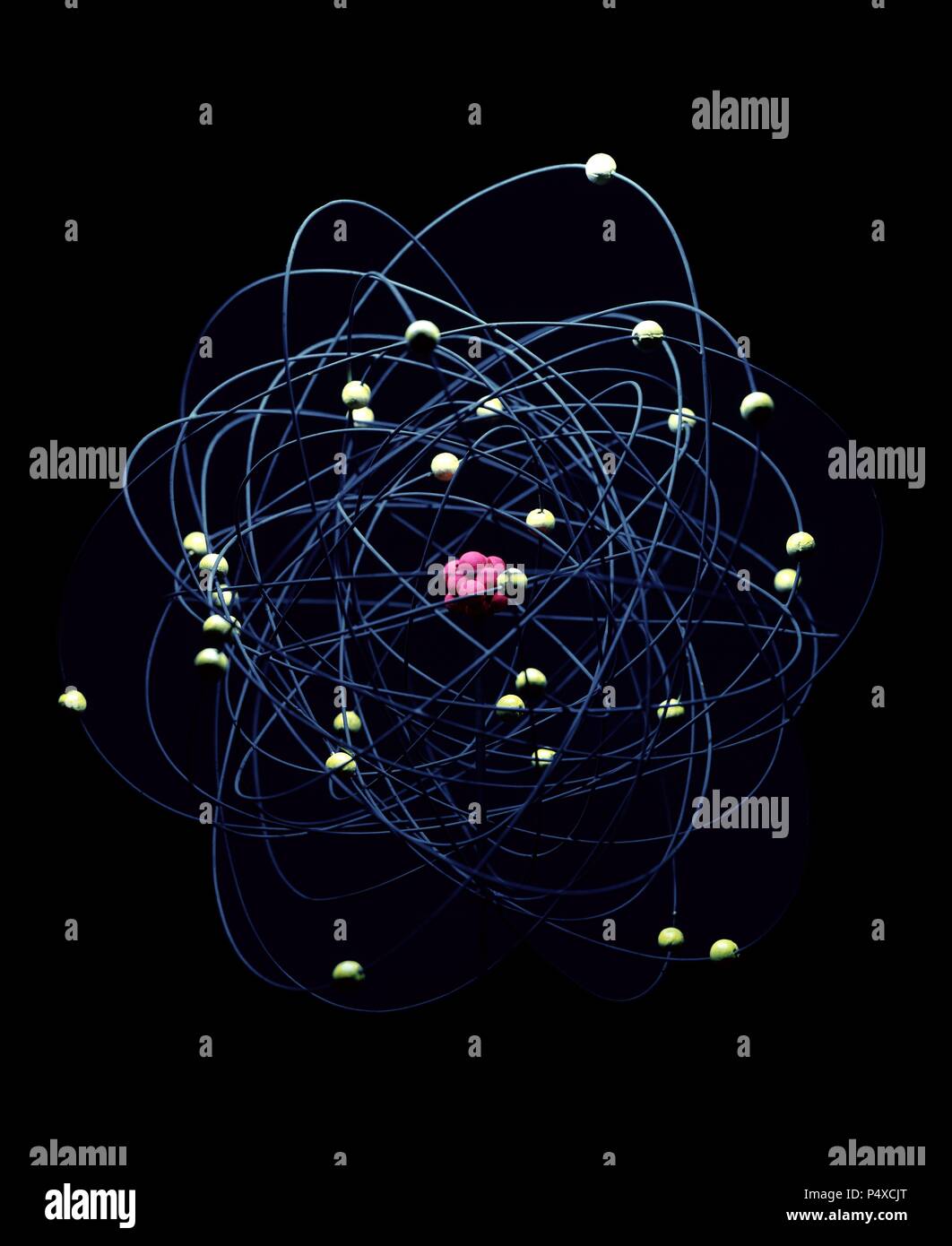 CONFIGURACION DE UN ATOMO Stock Photo - Alamy