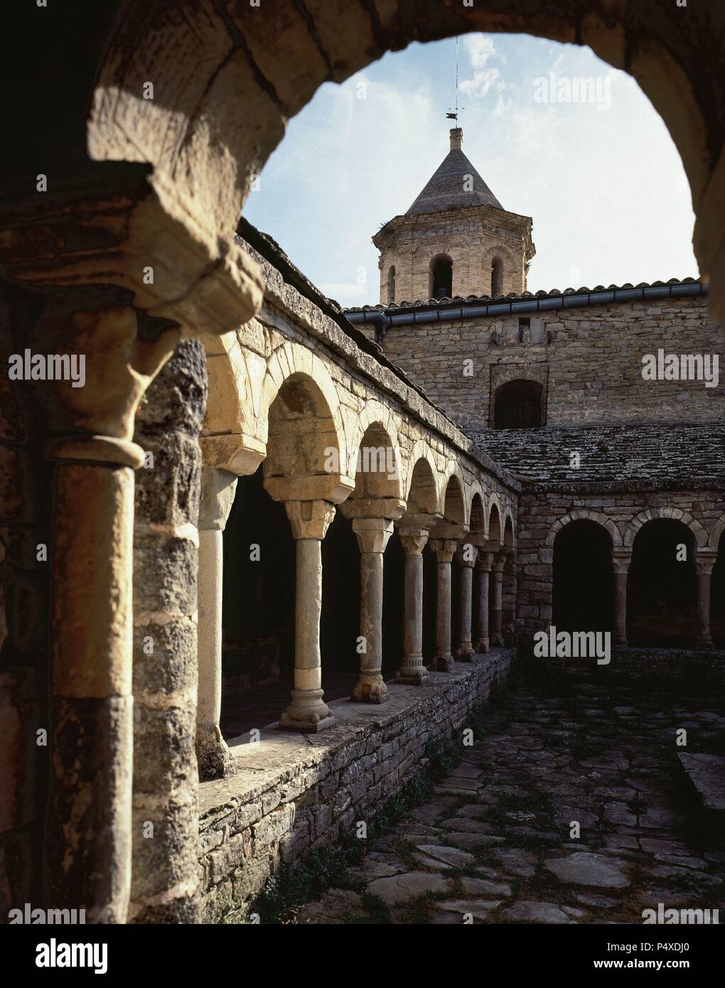 Romanesque. Spain. 12th century. Cloister of the Cathedral of St ...