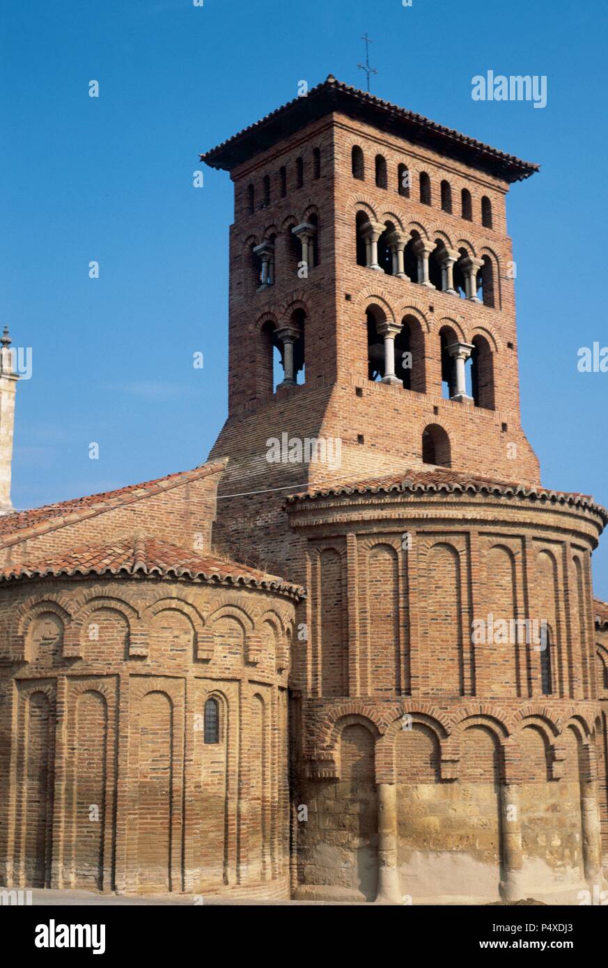Spain. Castile and Leon. Sahagun. The Church of Saint Thyrsus (San ...