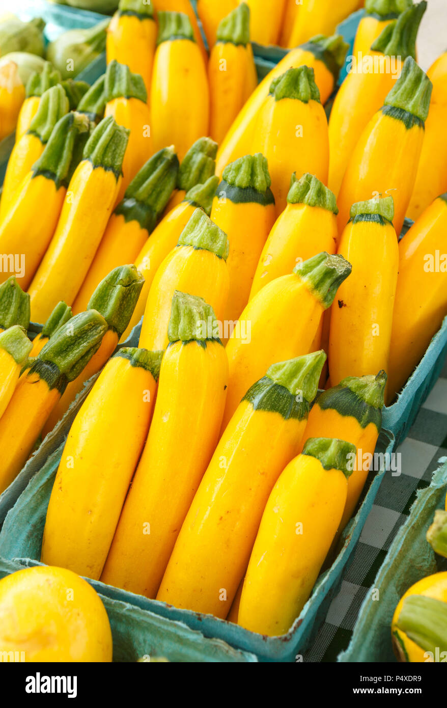 Yellow squash farmers market hi-res stock photography and images - Alamy