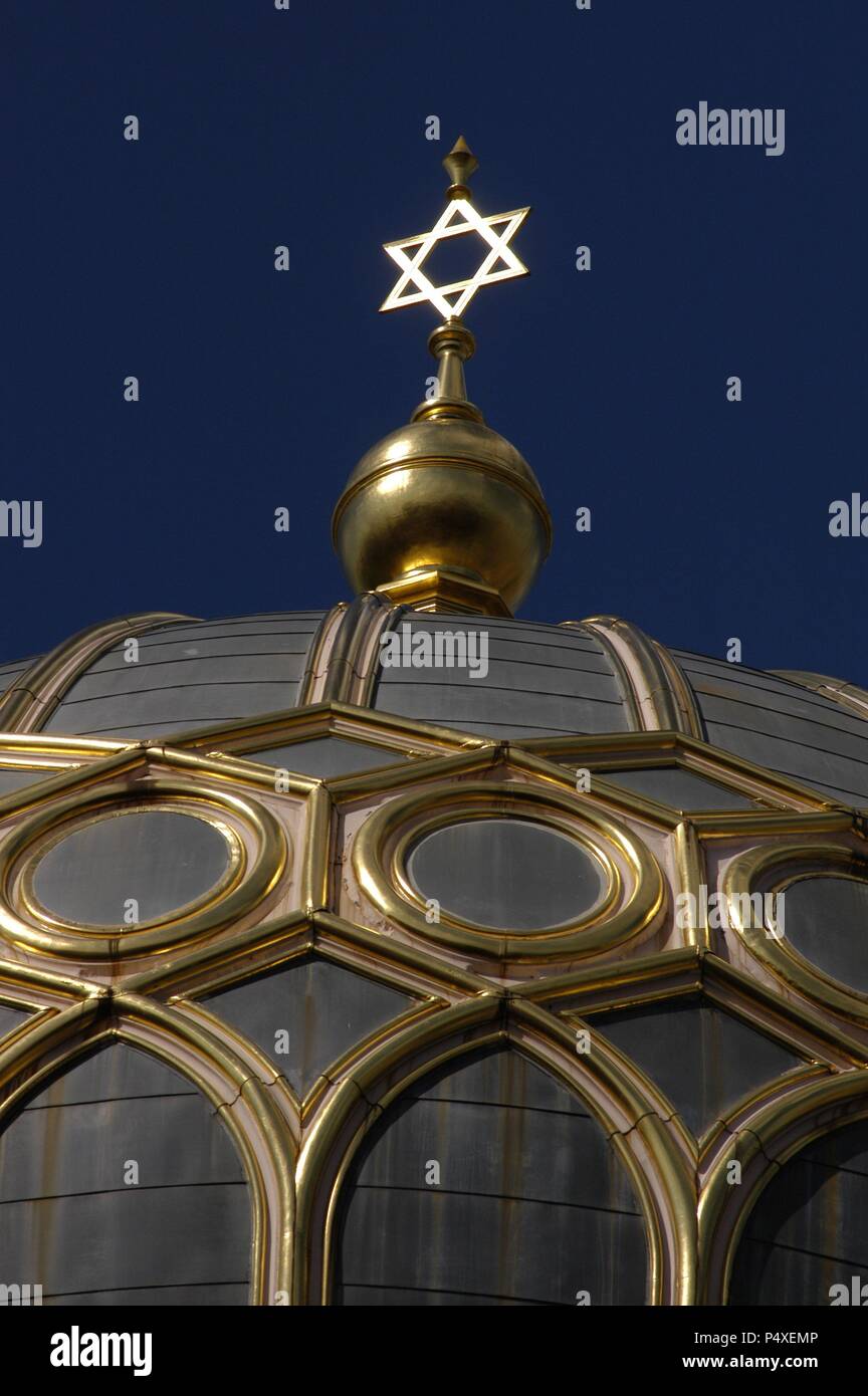 Germany. Berlin. New Synagogue (Neue Synagoge). Built in 1859-66 by ...