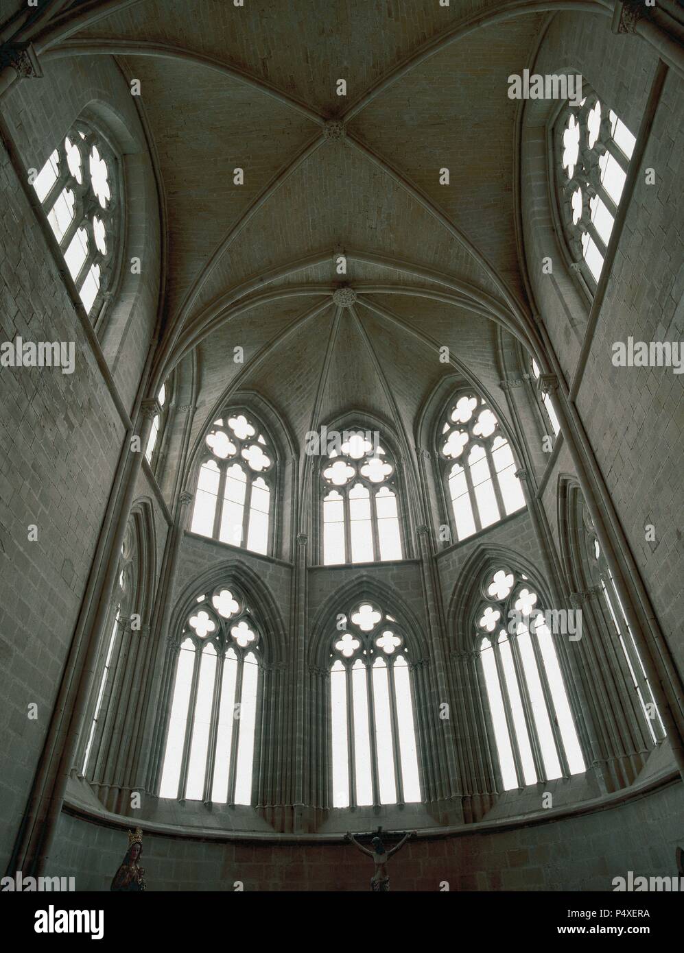 13th century abbey interior hi-res stock photography and images - Alamy