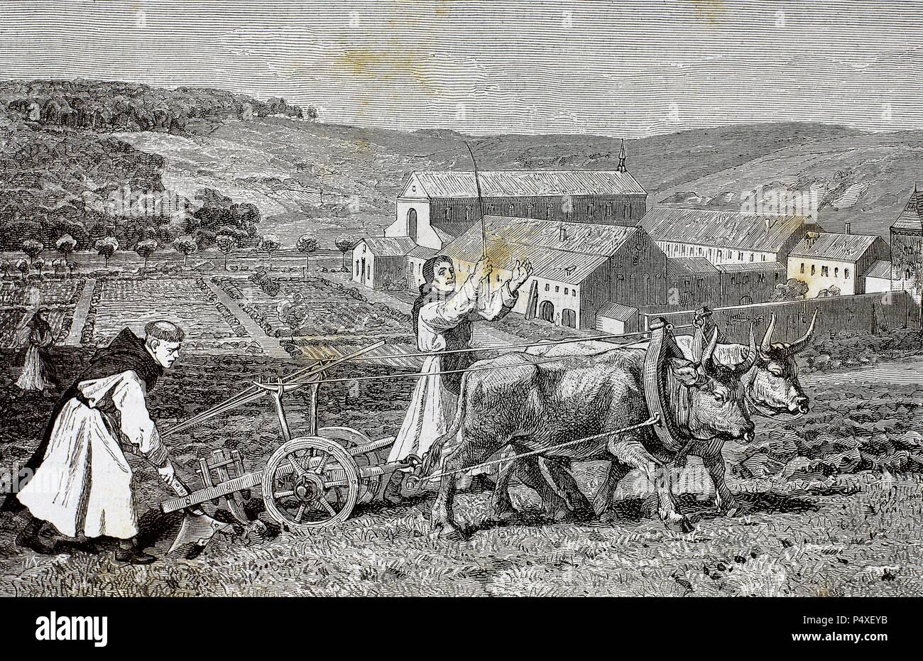 17th century farming plough hi-res stock photography and images - Alamy