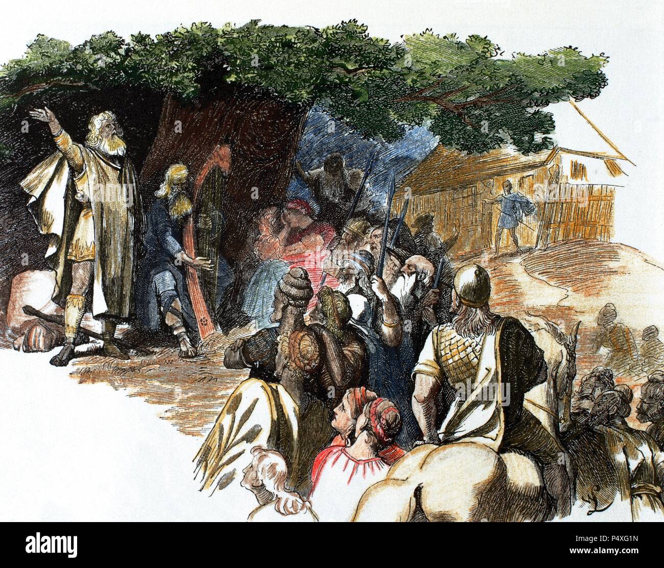 Gaelic bard hi-res stock photography and images - Alamy