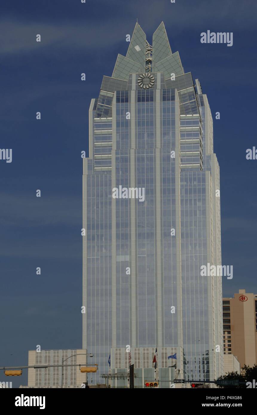FROST BANK TOWER. Vista del exterior. AUSTIN. Estado de Texas. Estados ...