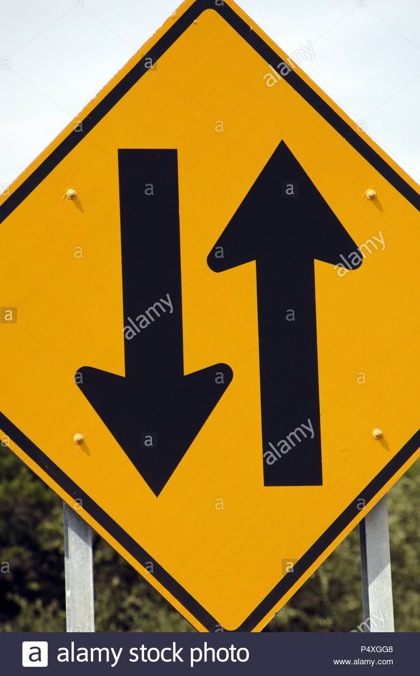 Rhombus Sign Signal Traffic Sign Stock Photos & Rhombus Sign Signal ...
