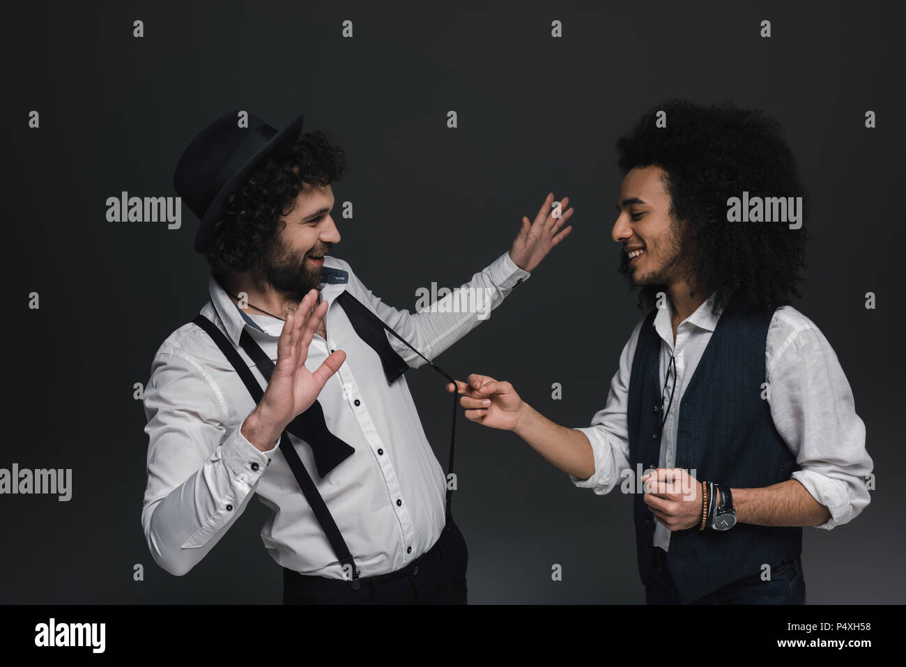 Young men having fun hi-res stock photography and images - Alamy