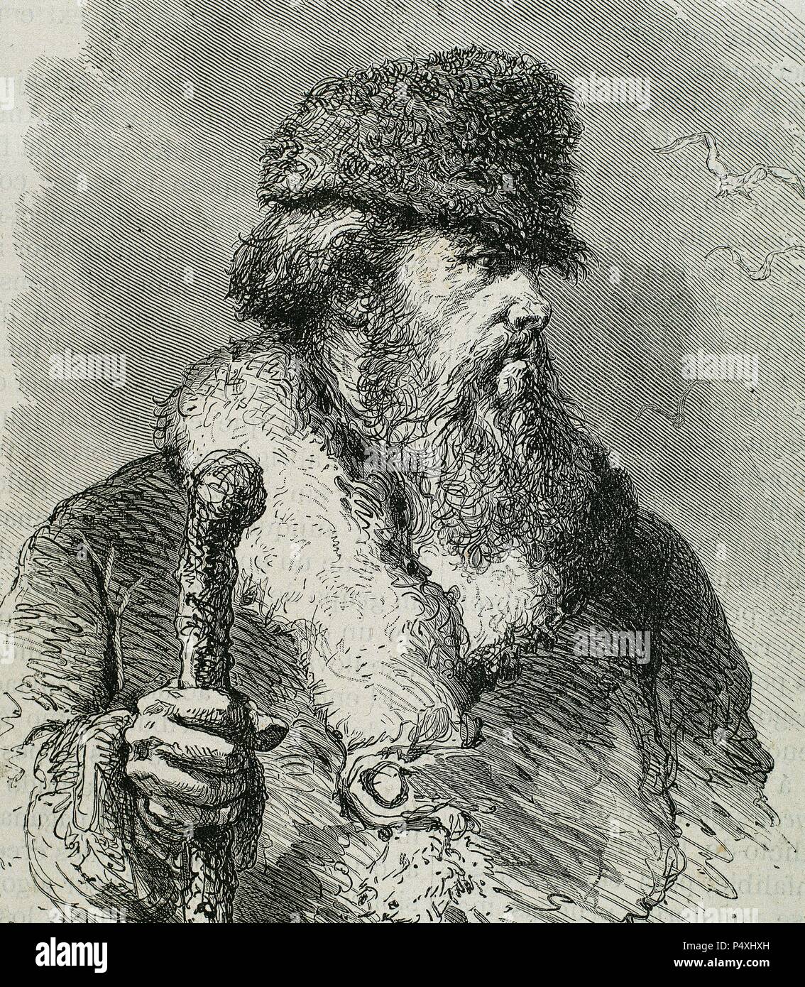 PALLAS, Peter Simon (1741- 1811). German naturalist. Engraving Stock ...