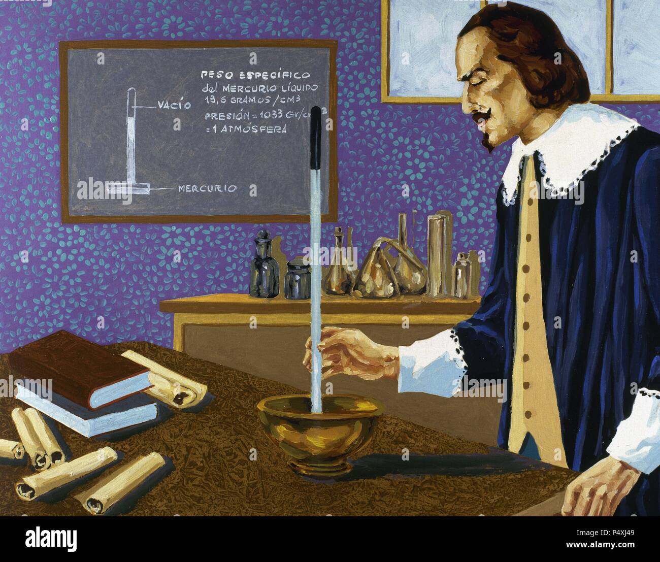 Evangelista torricelli hi-res stock photography and images - Alamy