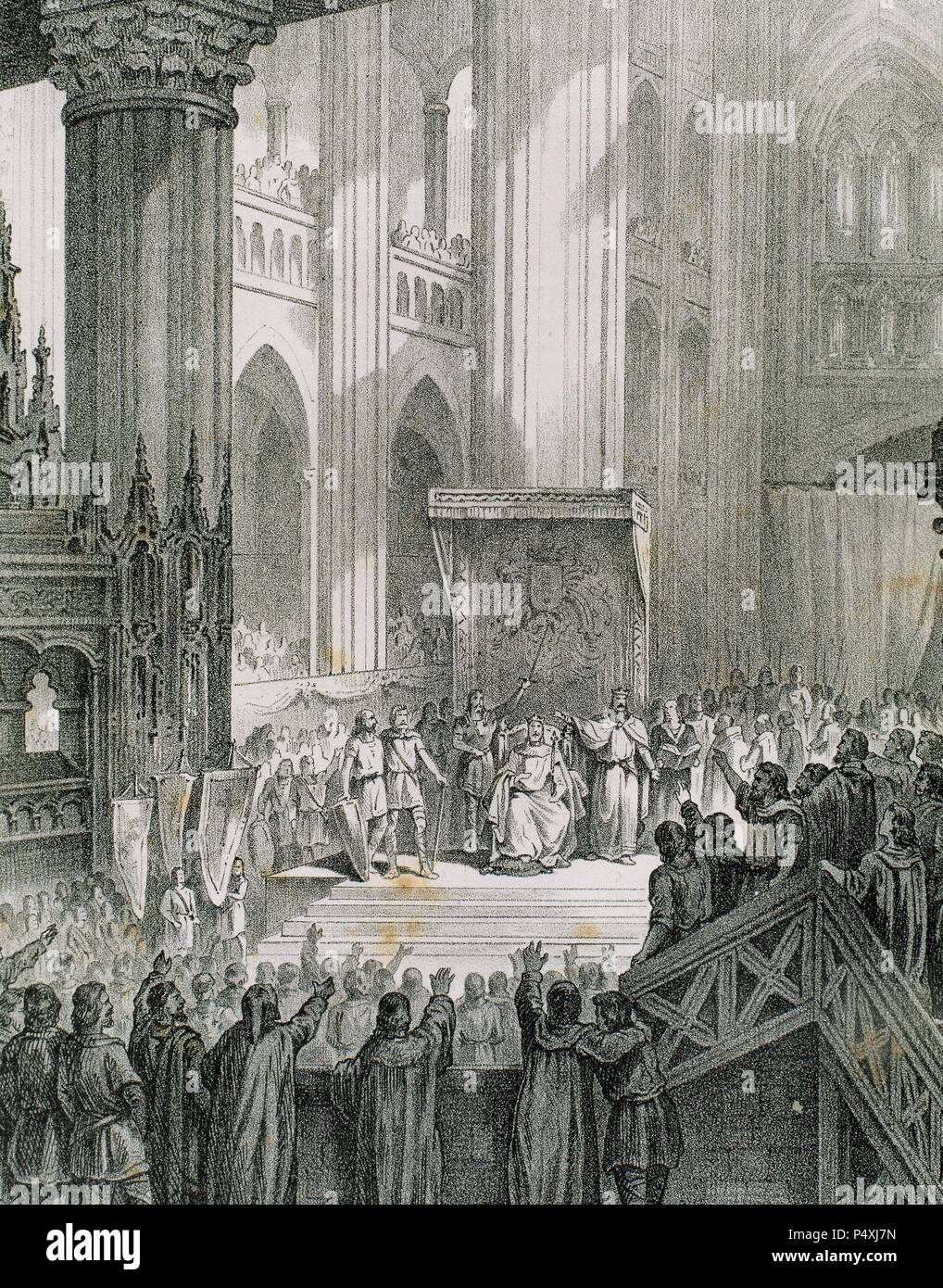 Ervigio visigodo hi-res stock photography and images - Alamy