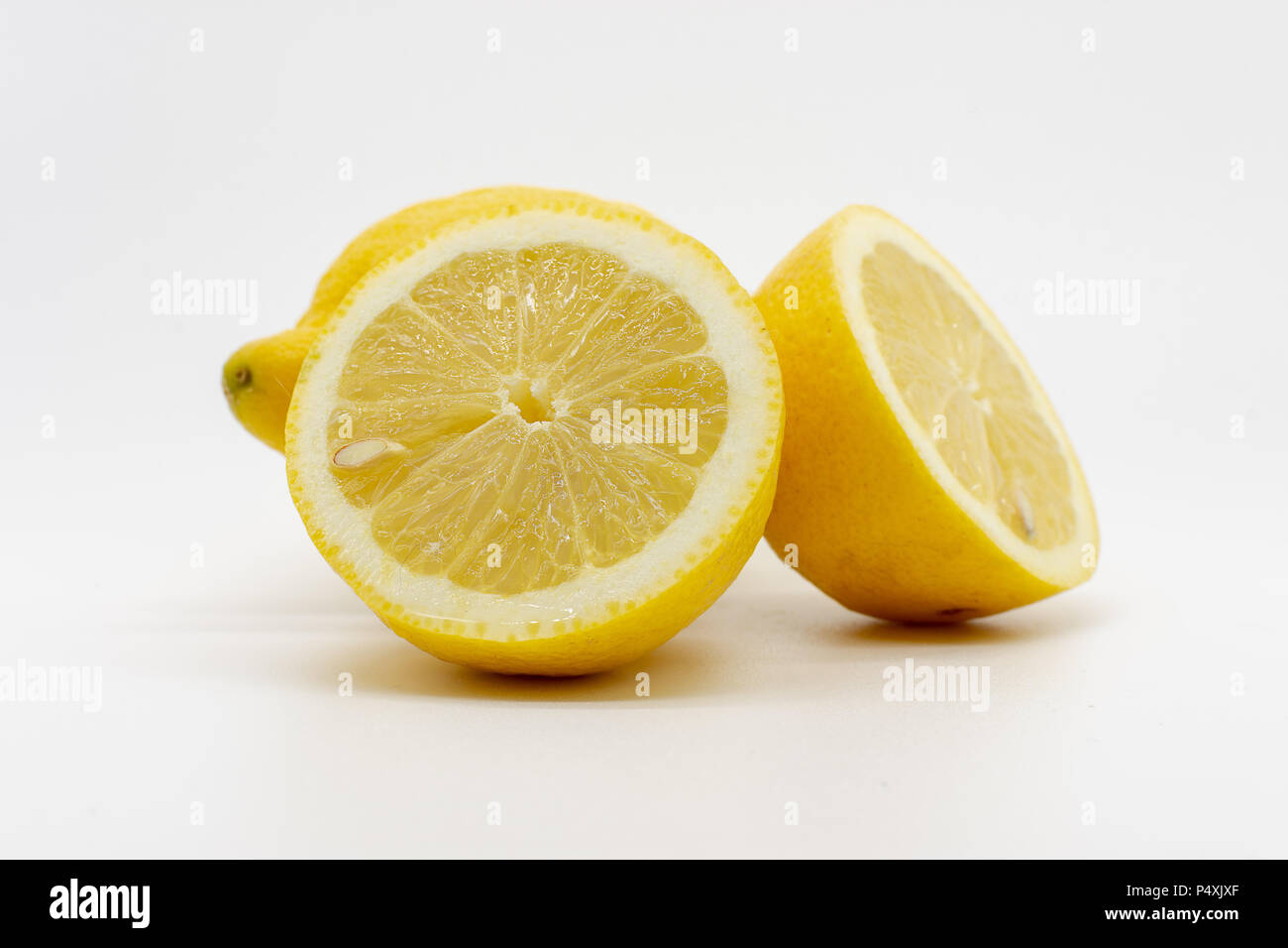 Two halves of citron hi-res stock photography and images - Alamy
