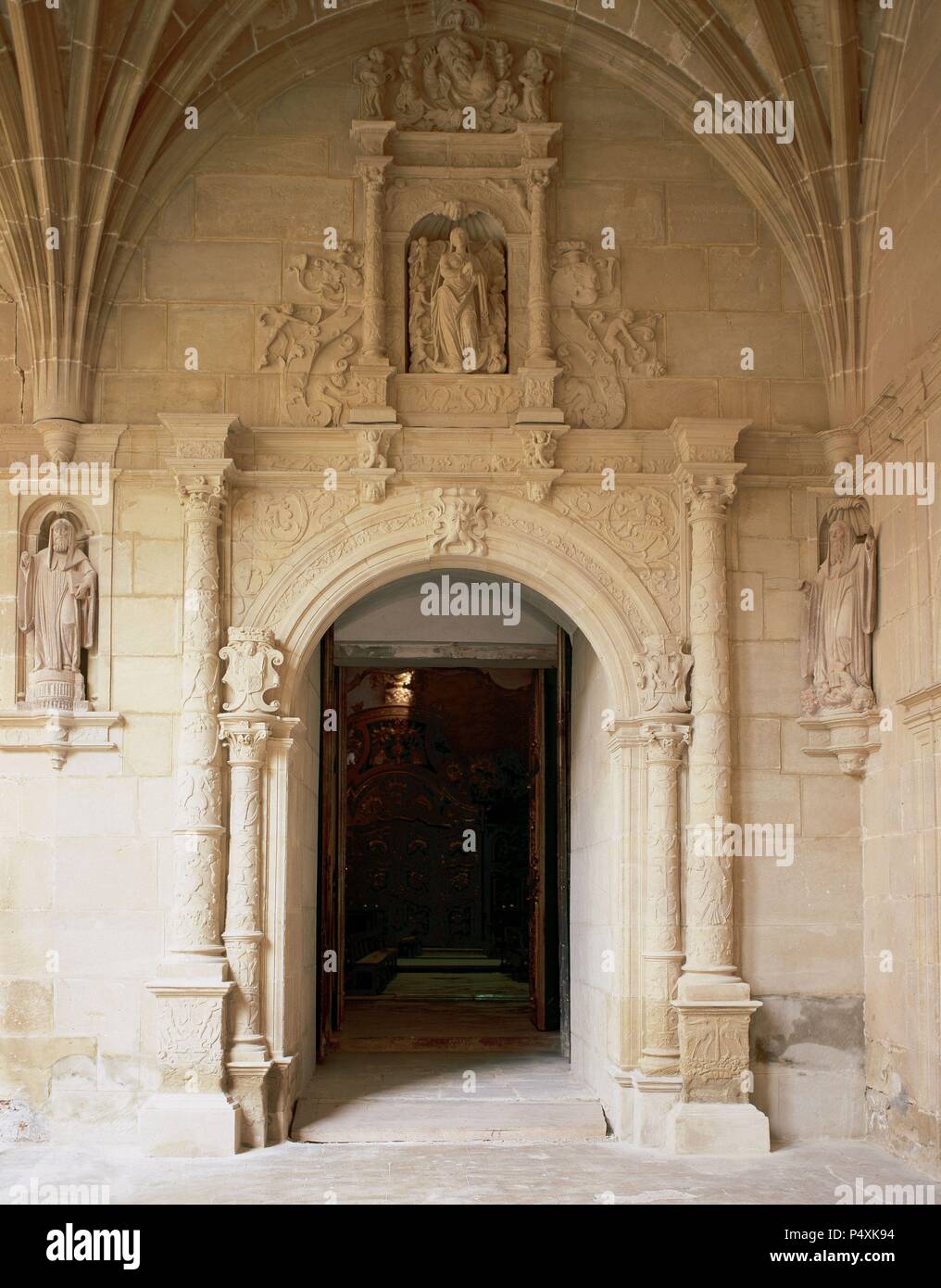 Yuso Monastery. It was originally erected in 1053 and rebuilt in ...