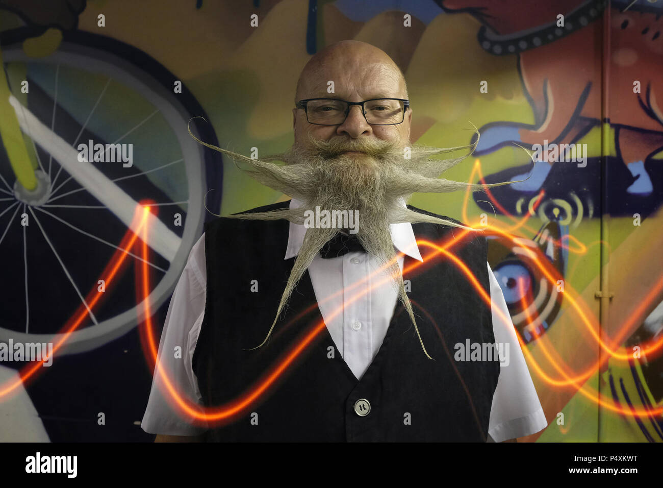 Moustache competition german hi-res stock photography and images - Alamy