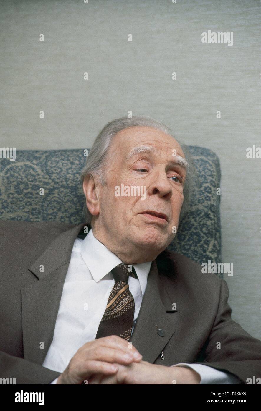 Jorge luis borges portrait hi-res stock photography and images - Alamy