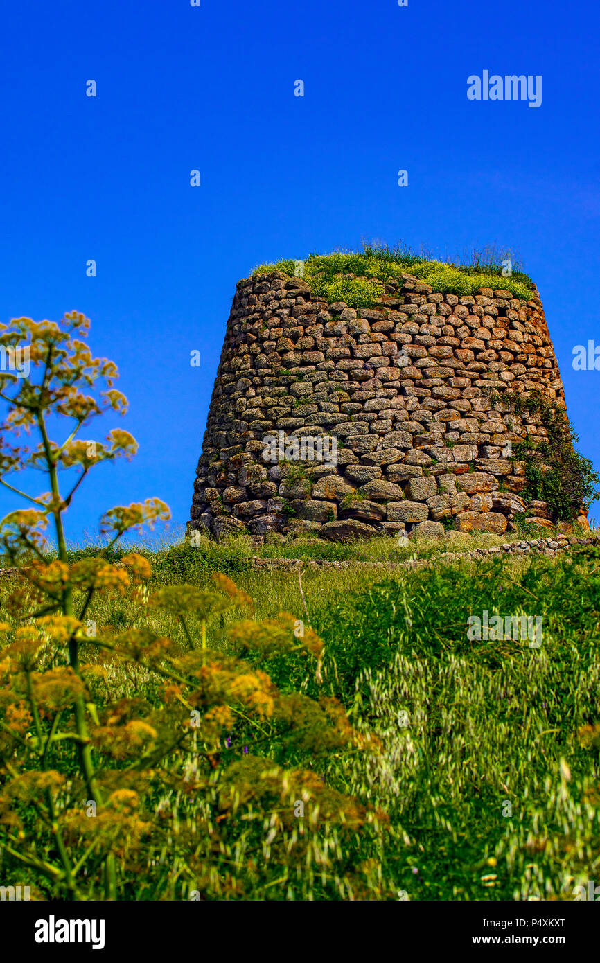 Italy Sardinia Nuraghe Succoronis Macomer Stock Photo - Alamy