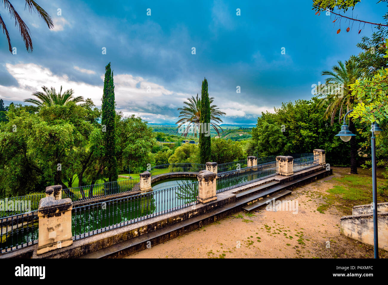 Italy Sardinia Sassari Monserrato Park tower tank Stock Photo - Alamy