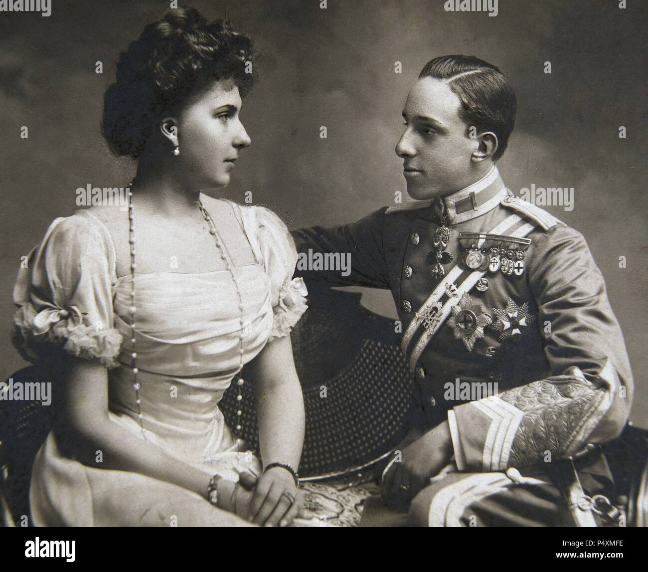 ALFONSO XIII (1886-1941). Rey de España (1886-1931). S. XIX-XX (S. XIX ...