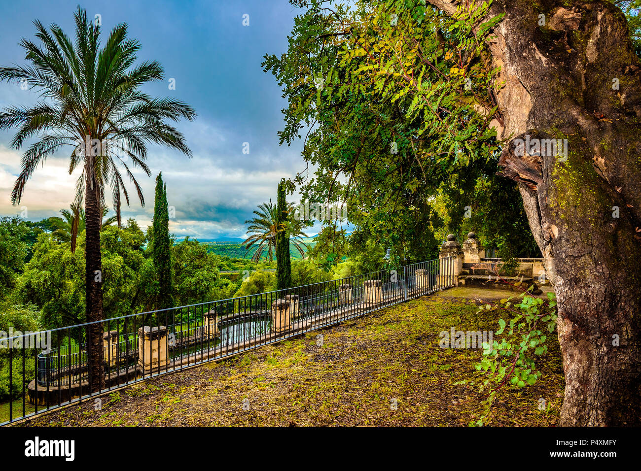 Italy Sardinia Sassari Monserrato Park tower tank Stock Photo - Alamy