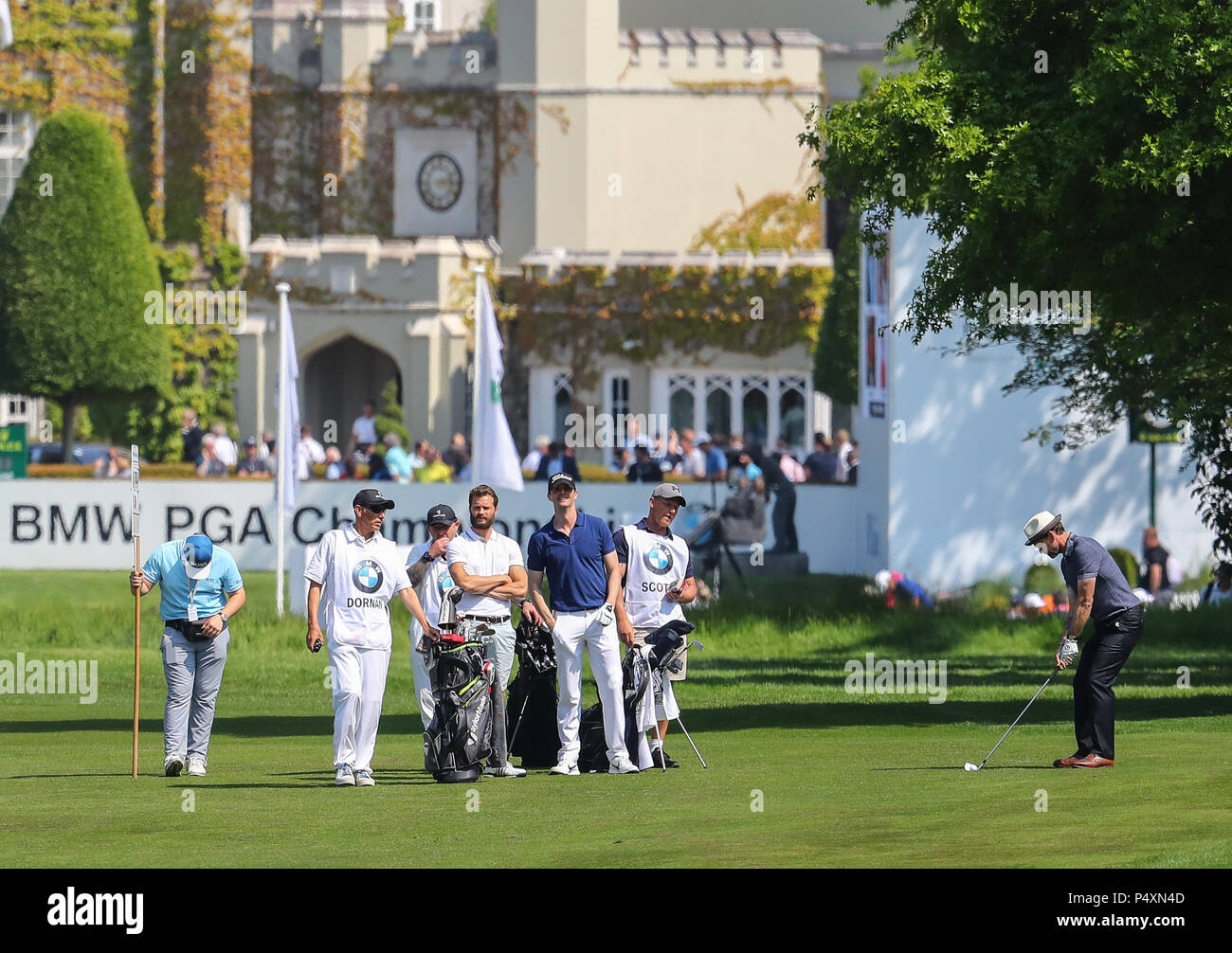 Sports stars and celebrities join professional golfers at the BMW PGA ...
