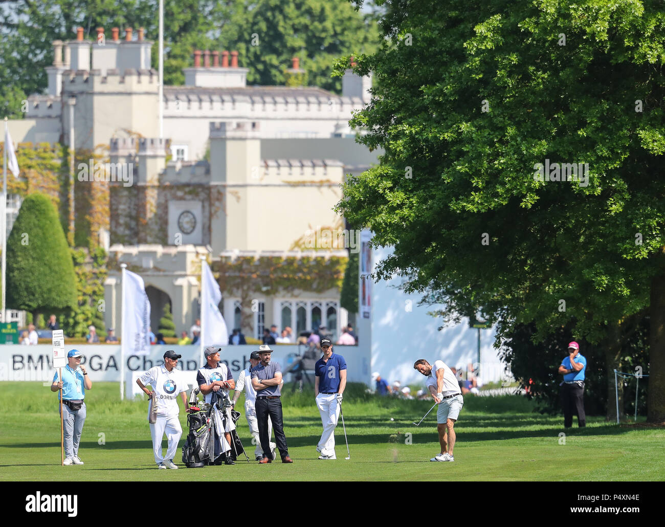 Sports stars and celebrities join professional golfers at the BMW PGA ...