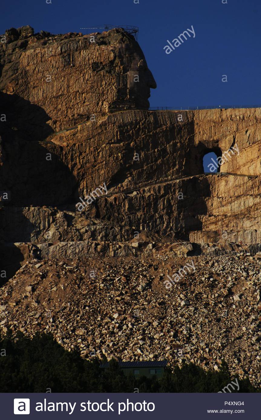 Crazy Horse Memorial Stock Photos & Crazy Horse Memorial Stock Images ...