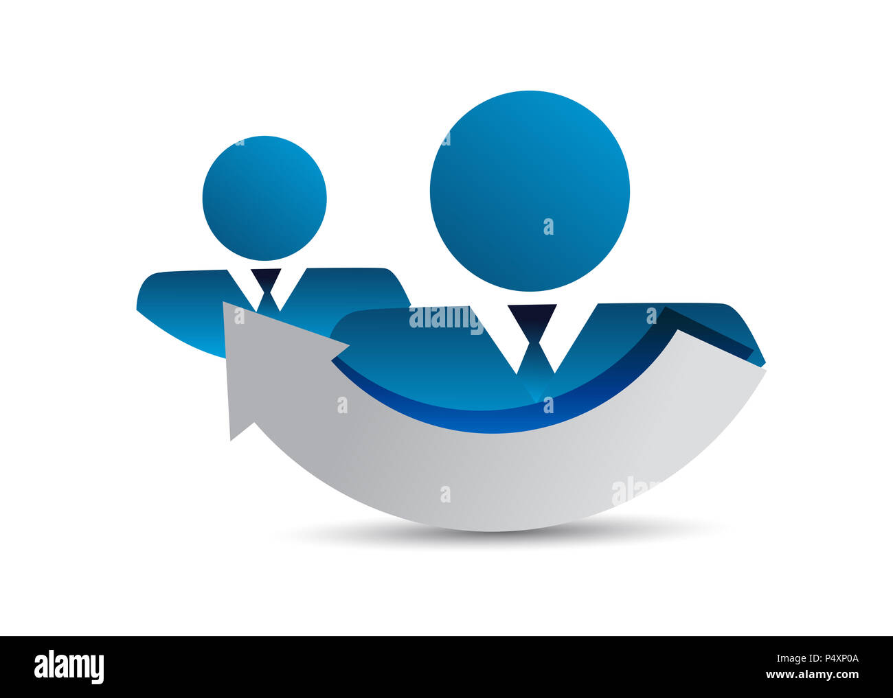 avatar change or team concept, graphic design. isolated over a white ...