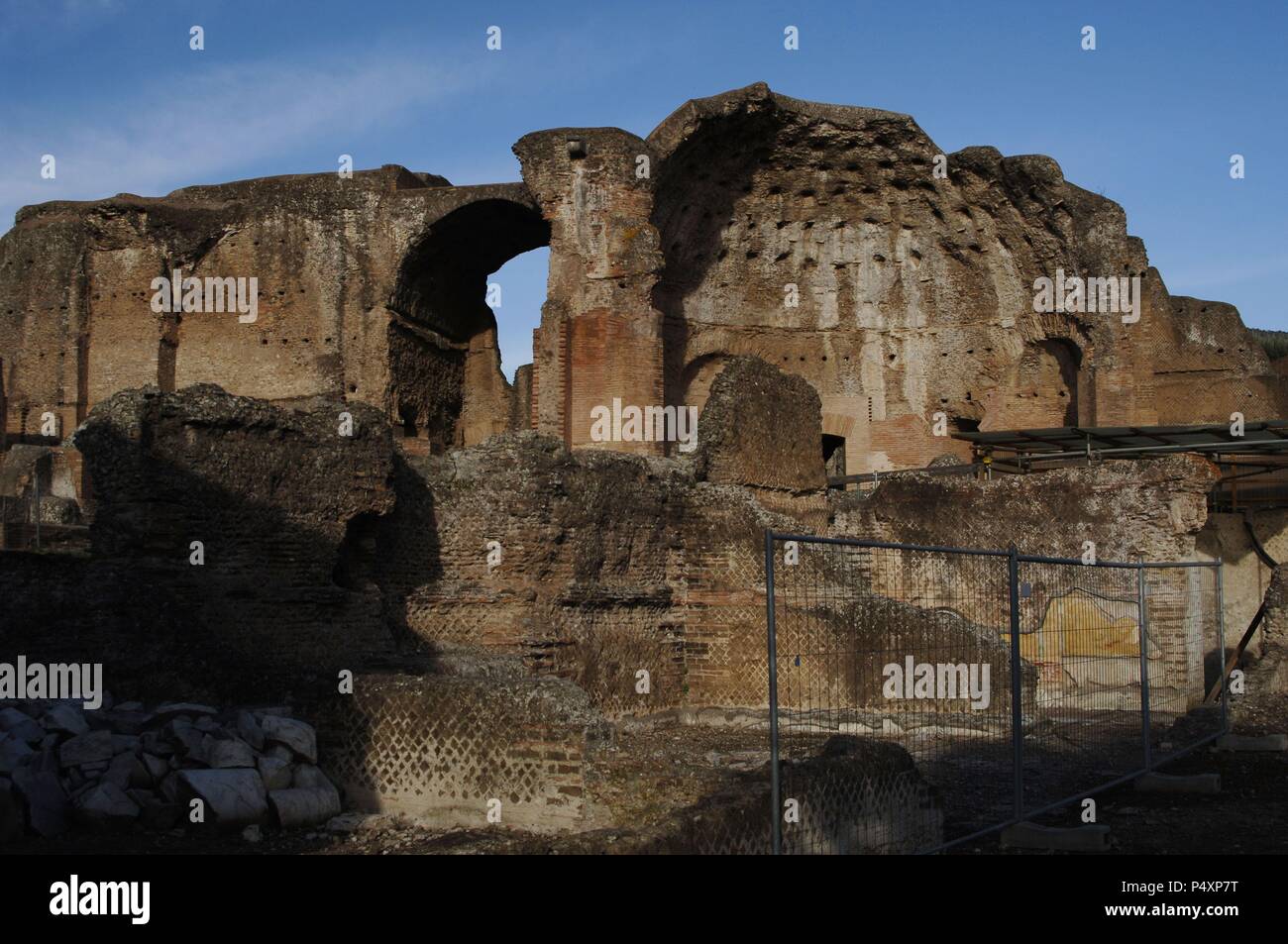 Italy. Hadrian's Villa. Imperial Villa built by Emperor Hadrian (76-138 ...