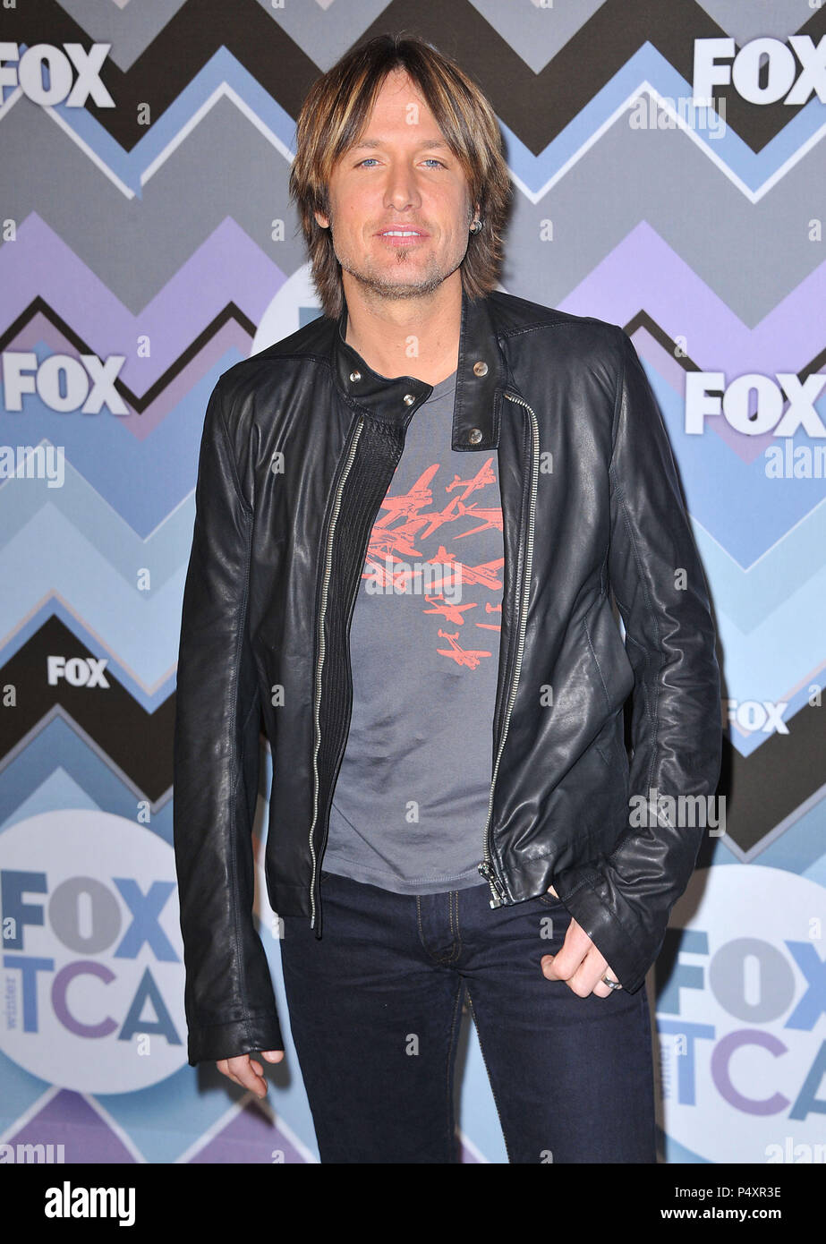 Keith Urban arriving at the tca FOX All Star Party at the Langham ...