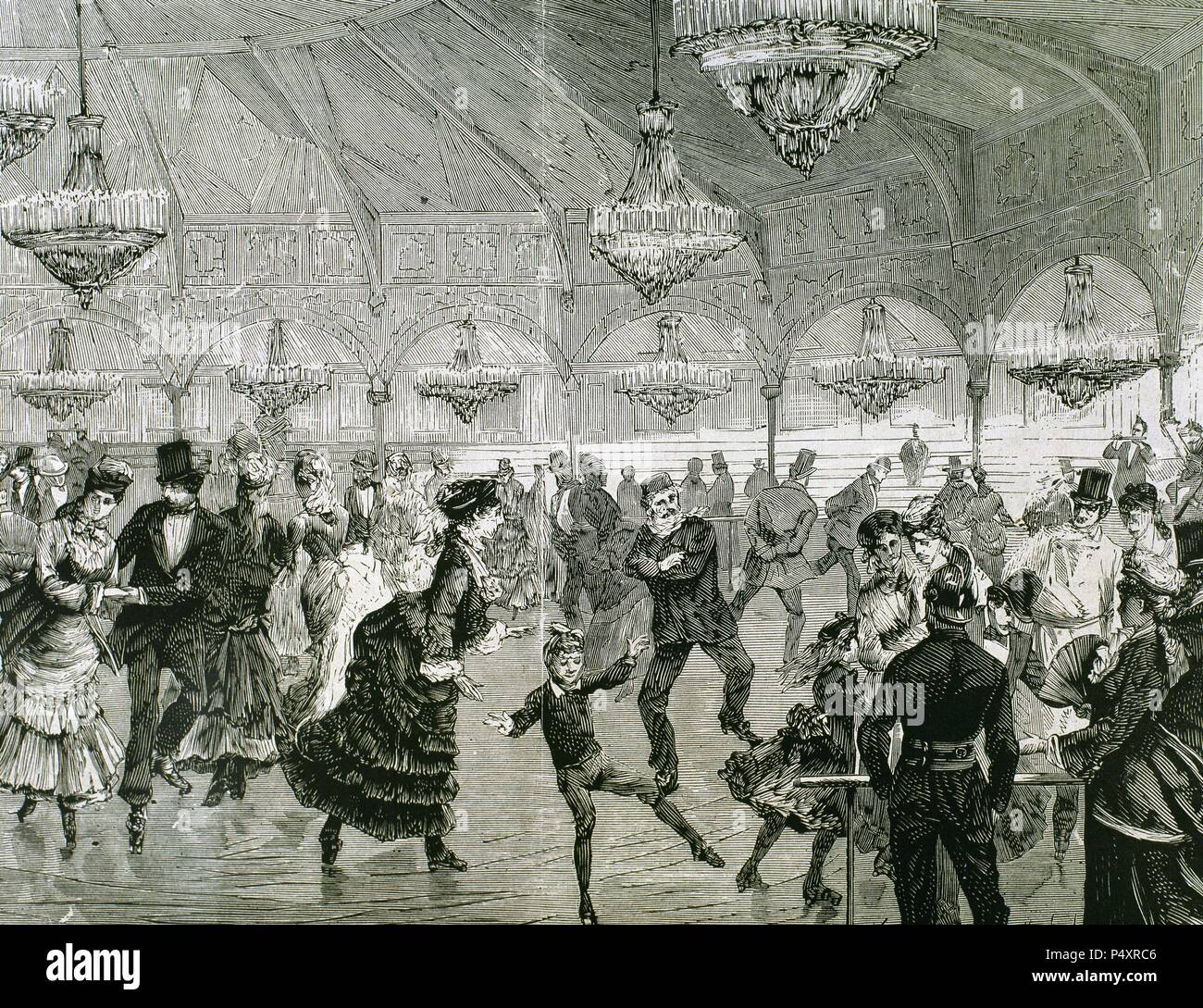 People Having Fun 19th Century High Resolution Stock Photography and ...