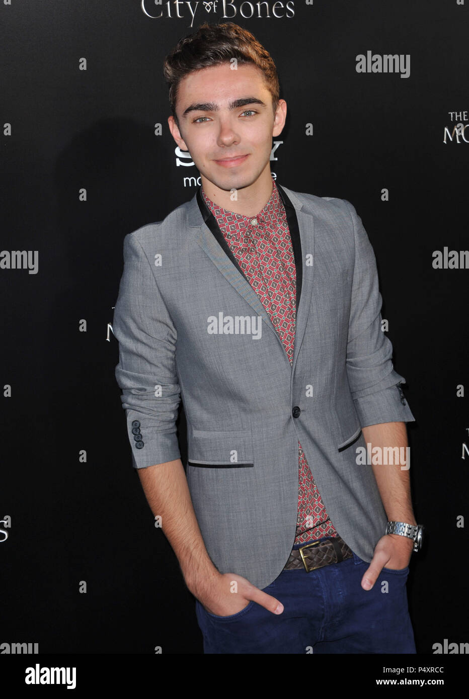 Nathan Sexton - The Wanted at the The Mortal Instruments City Of Bones ...