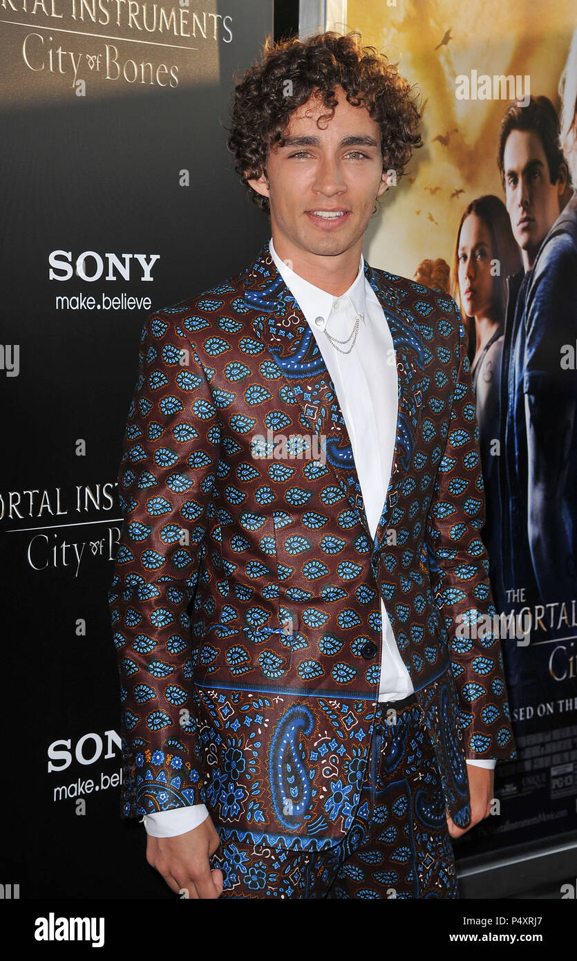 Robert Sheeman at the The Mortal Instruments City Of Bones Premiere at ...