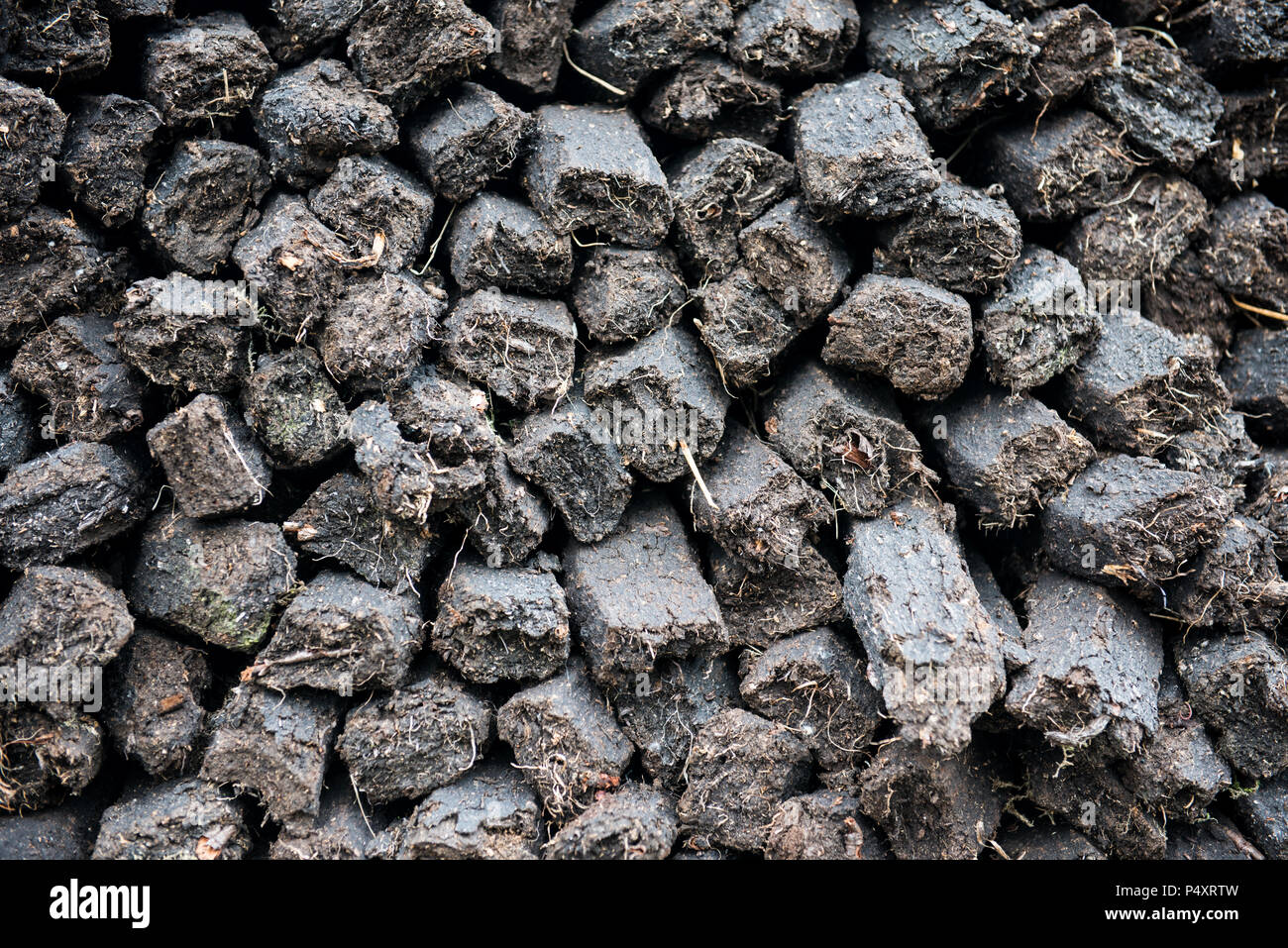 Peat stack hi-res stock photography and images - Alamy