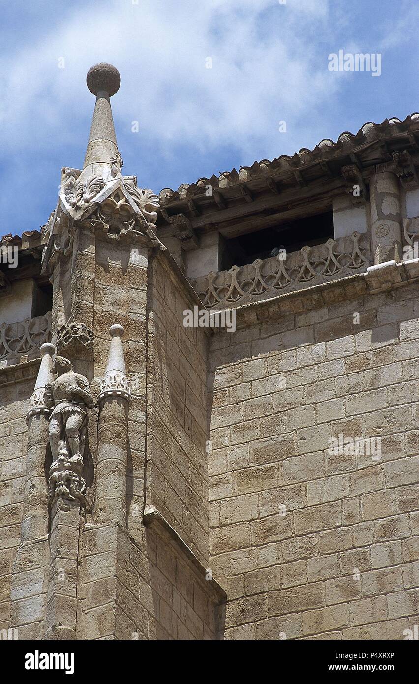 Church of Our Lady of the Assumption. Exterior. Detail. Isabelline ...