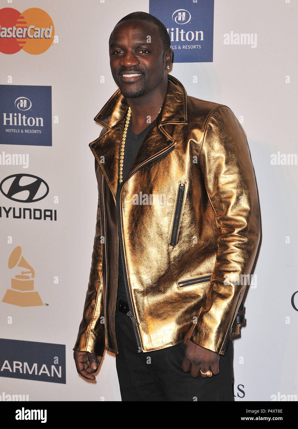 Clive davis event in hollywood life california hi-res stock photography ...