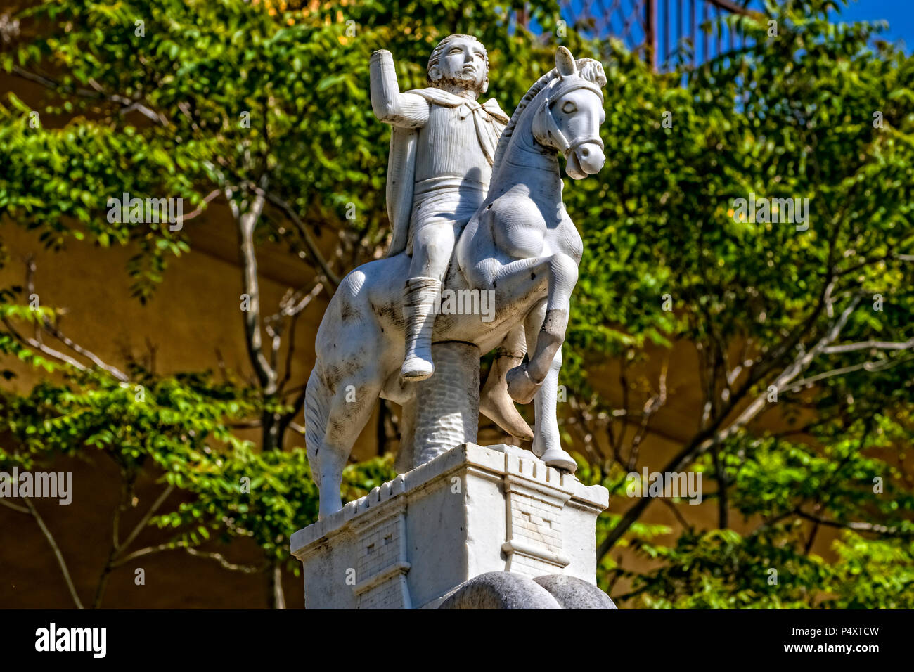 Italy Sardinia Sassari, Fountain of Rosello Stock Photo - Alamy