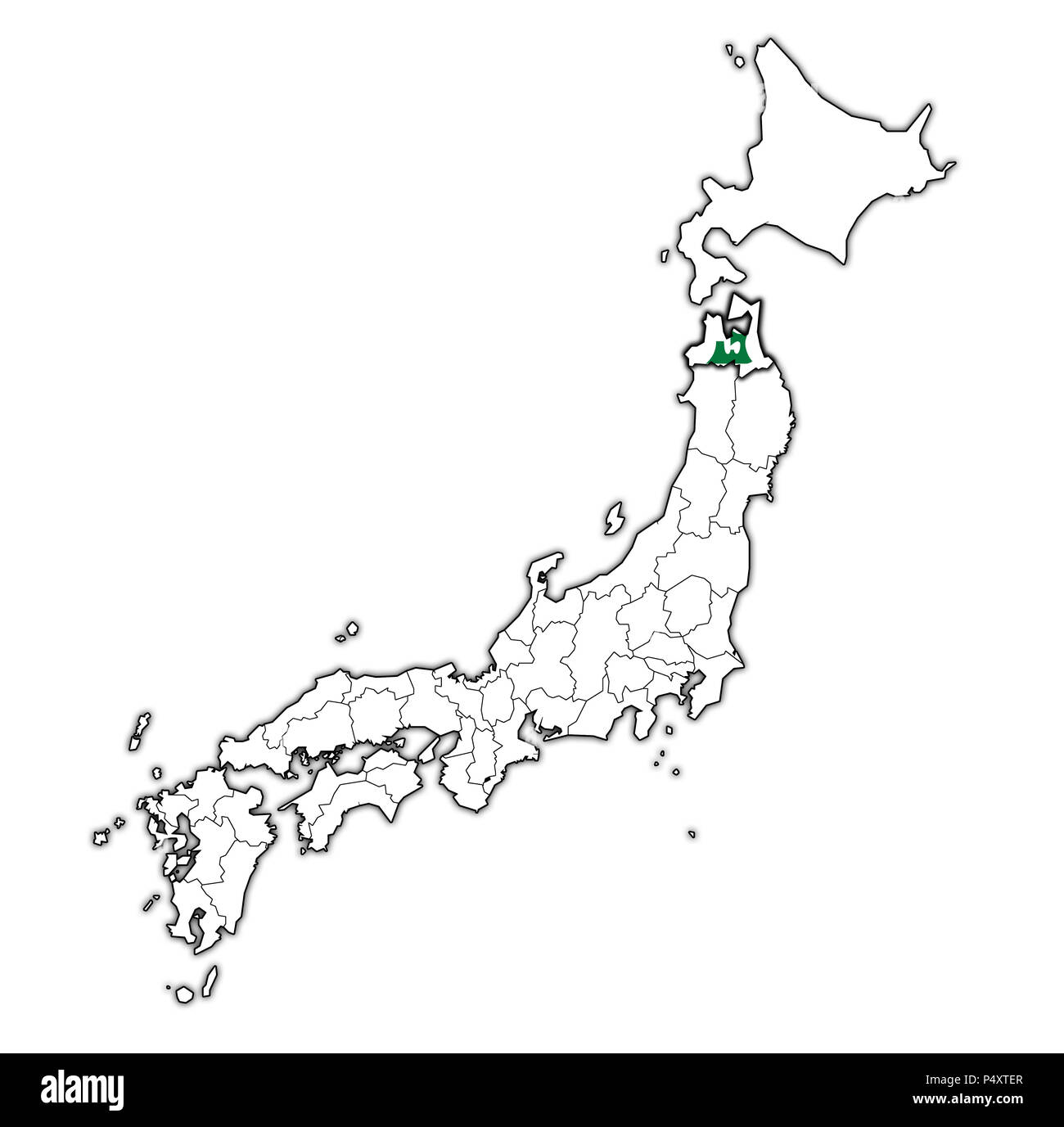 Aomori prefecture Cut Out Stock Images & Pictures - Alamy
