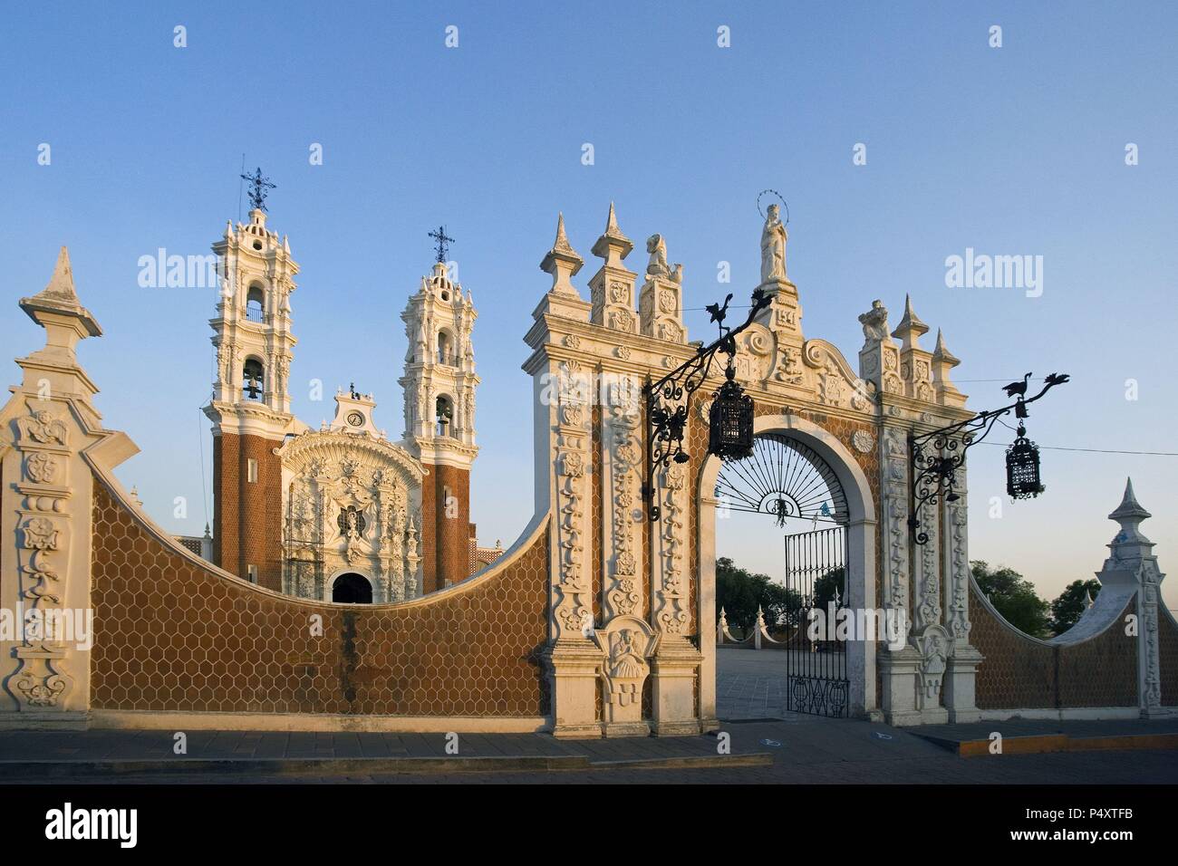 ARTE BARROCO. MEXICO. SANTUARIO DE NUESTRA SEÑORA DE OCOTLAN ...
