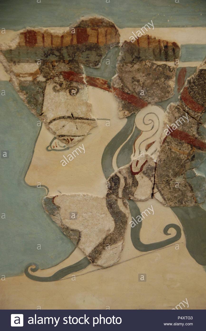 Tiryns Fresco Stock Photos & Tiryns Fresco Stock Images - Alamy