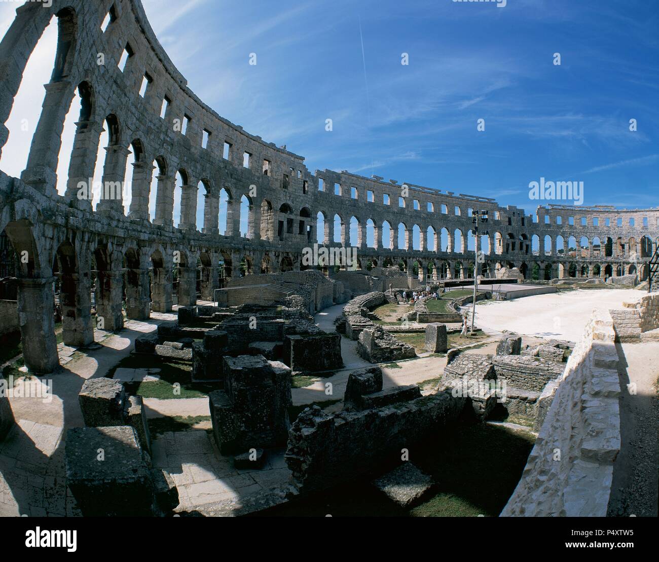 Anfiteatro en pola hi-res stock photography and images - Alamy