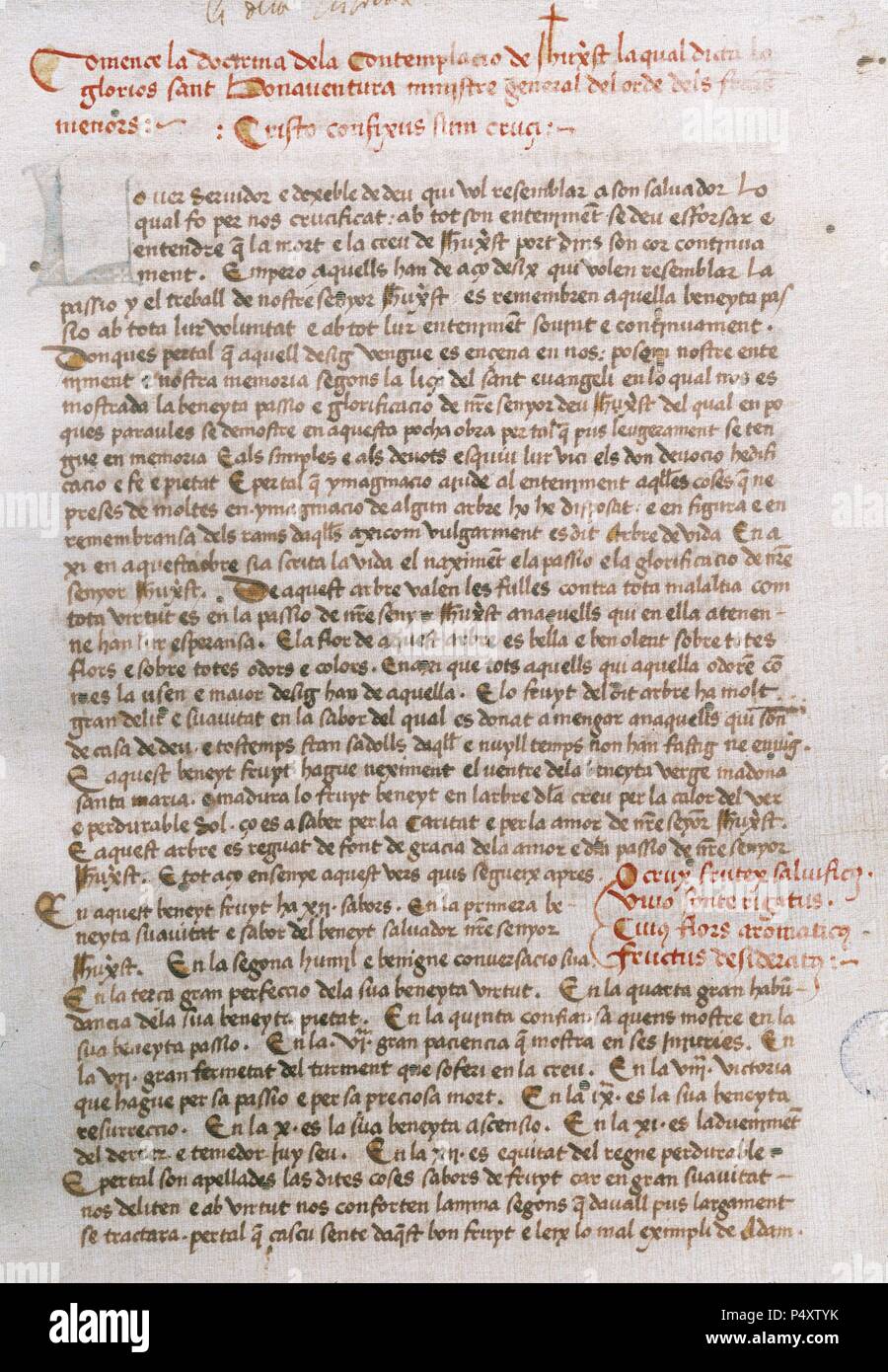 Dominican friar manuscript valencia hi-res stock photography and images ...