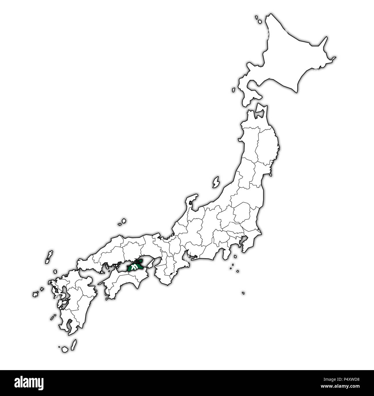 Japanese Feudalism Map