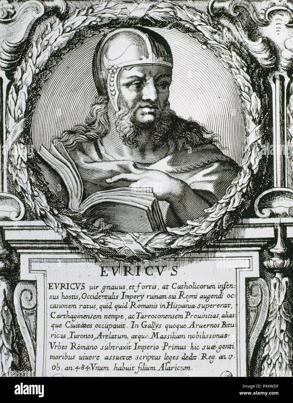 Euric eurico 440 484 son theodorico hi-res stock photography and images ...