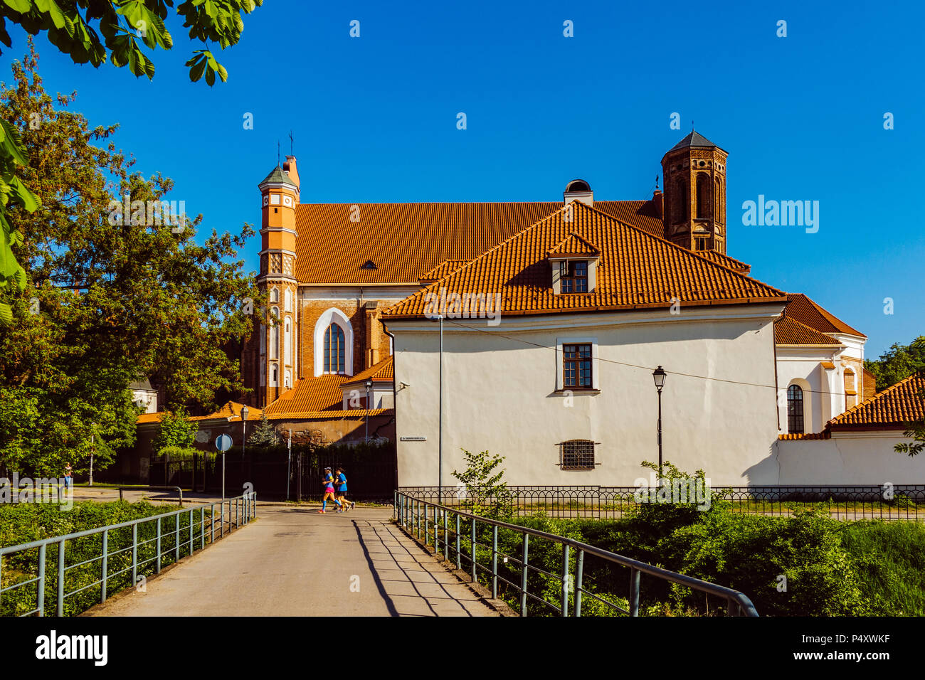 St Anne's church in Vilnius, Lithuania Stock Photo - Alamy