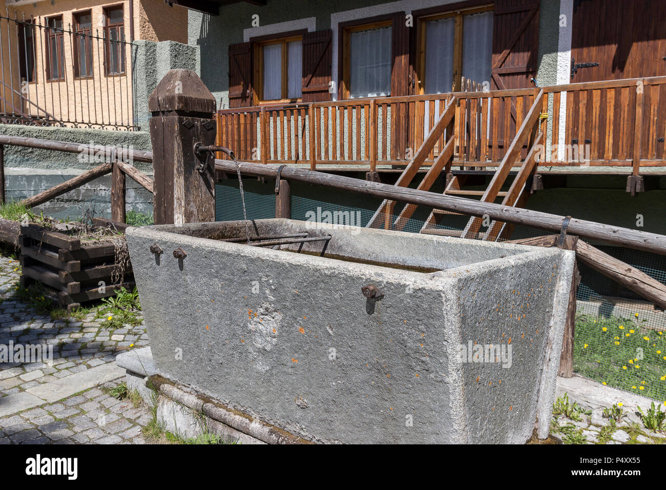 The town of Claviere in Val di Susa Stock Photo - Alamy