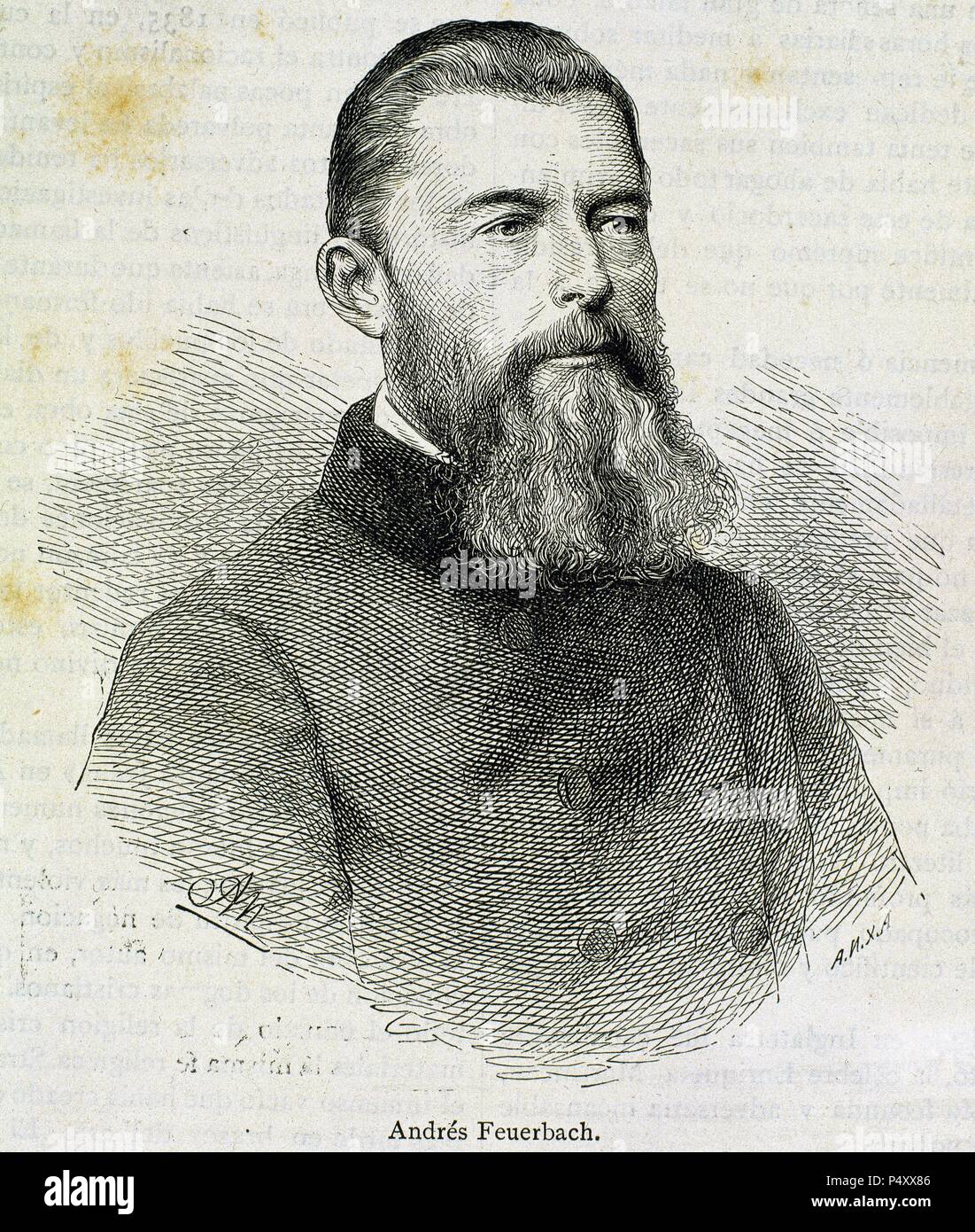 Feuerbach german germany hi-res stock photography and images - Alamy