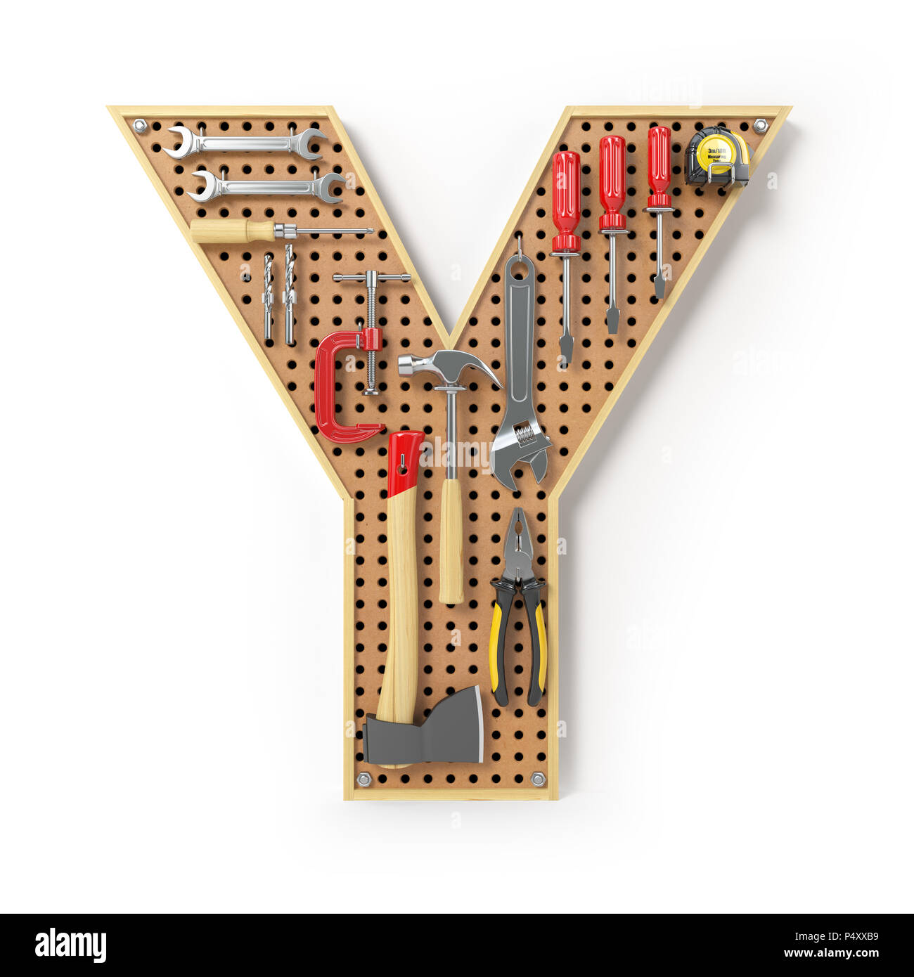 Pegboard texture Cut Out Stock Images & Pictures - Alamy